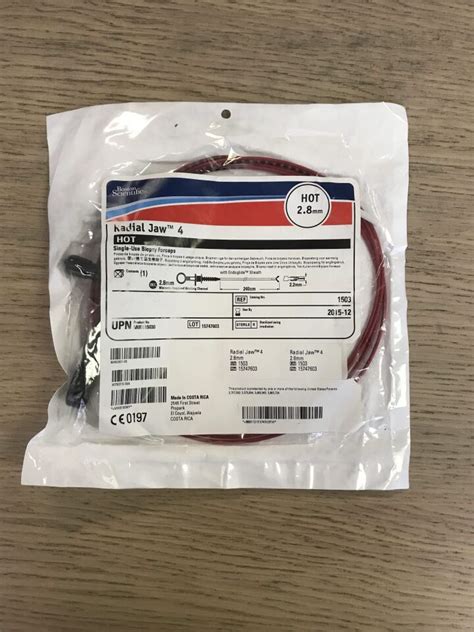 New Boston Scientific 1503 Radial Jaw 4 Hot Single Use Biopsy Forceps 2