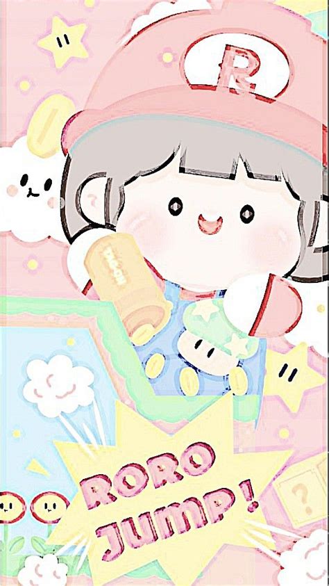 Roro Jump Icons Pastel In 2023 Kartun Kartu Lucu Gambar Lucu