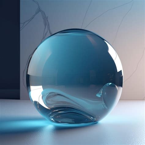 Premium AI Image An Abstract D Rendering Scene With Layers Of Glass Transparency