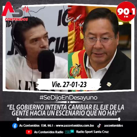 Gary Añez “el Gobierno Intenta Cambiar El Eje De La Gente Hacia Un