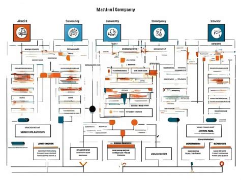 Matrix Structure Of A Company Premium Ai Generated Image