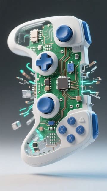 Free Exploded Controller View Image Download At Stockcake