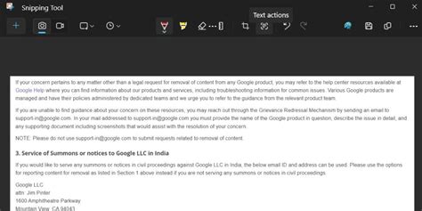 Comment Utiliser Les Actions De Texte Dans L Outil De Capture Sous