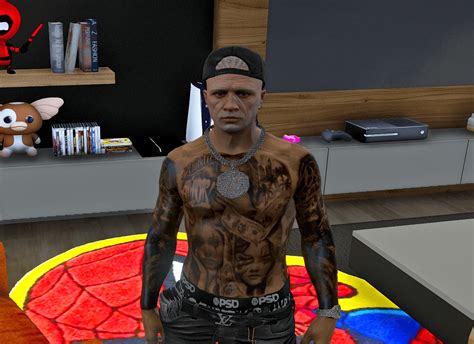 Full Body Tattoo For Mp Male Gta5