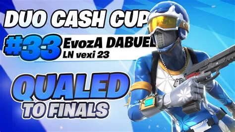 How We Qualified For Duo Cash Cup Finals 🏆 Youtube