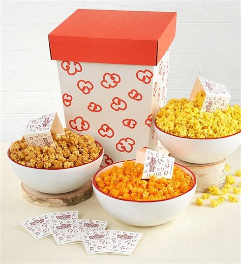 Christmas Popcorn And Ts Popcorn T Sets The Popcorn Factory