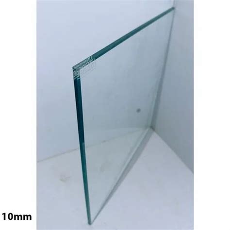 10mm Toughened Safety Flat Glass At Rs 114sq Ft Toughened Glass In