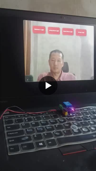 Switch Relay Modul Esp8266 Action Touch Virtual Button With Finger Landmark Andi Rhudes