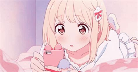 Pink Anime Gif Pink Anime Gif