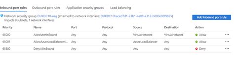 azure firewall basic not fowarding to vm 3389 microsoft qanda