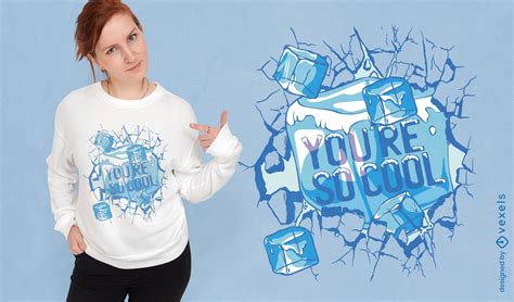Cool Ice Cube T Shirt Design Vector Download