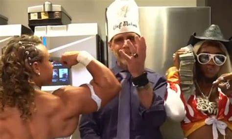 Shawn Michaels Sexxy Red And Jordynne Grace Film Funny Skit Nxt Heatwave Hbkkelani Jordan