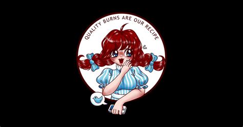 Wicked Wendy Wendys Sticker Teepublic