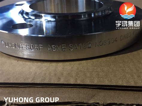 Astm A182 F904l n08904 플랜지에 스테인리스 스틸 슬립 Bossgoo com의 고품질 Astm A182