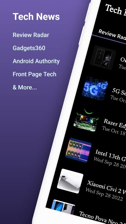 tech news review radar by hozefa khety