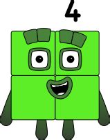Numberblocks 4 Four By Windowsyt On Deviantart