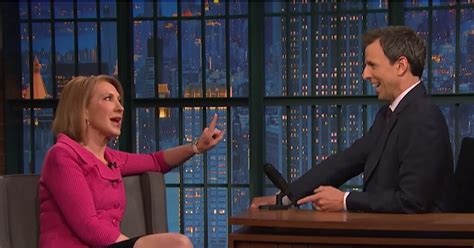 Carly Fiorinas Late Night Appearance Was Totally Hilarious And Proved