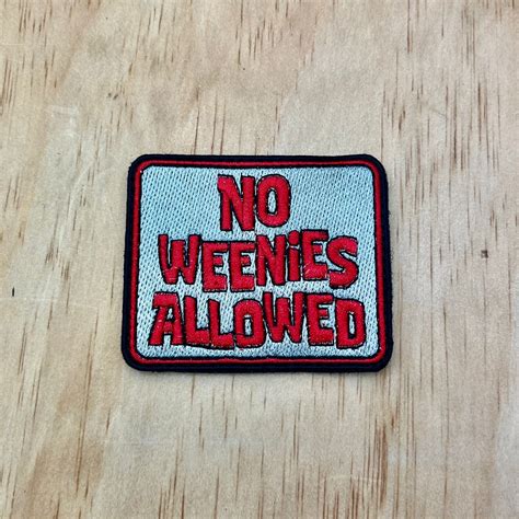 No Weenies Allowed Patch Nrg Crossfit Patch Norepgear