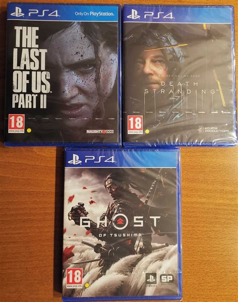 Нови игри PS4 Ghost of Tsushima The Last of Us Part II Stranding