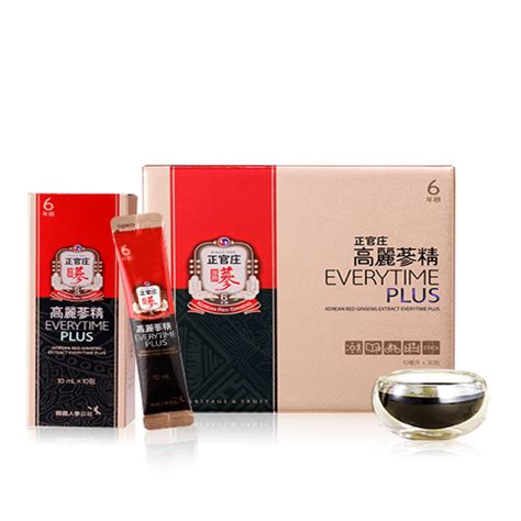 正官庄高麗蔘精everytime Plus 10ml30入 機能保健 Yahoo奇摩購物中心