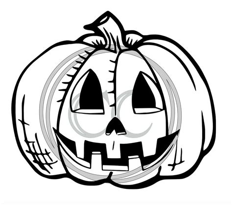 Pumpkin Jack O Lantern SVG Etsy