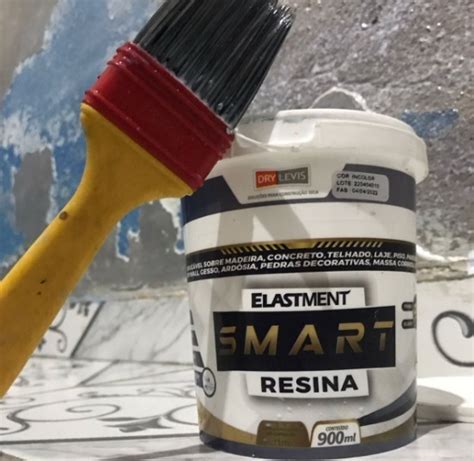 Smart Resina Multiuso Base D água Incolor 5 X 1 900ml MercadoLivre