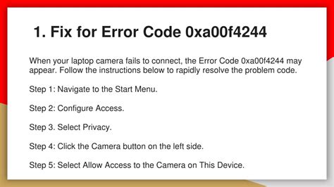 PPT How Can I Fix Toshiba Laptop Error Code PowerPoint Presentation ID