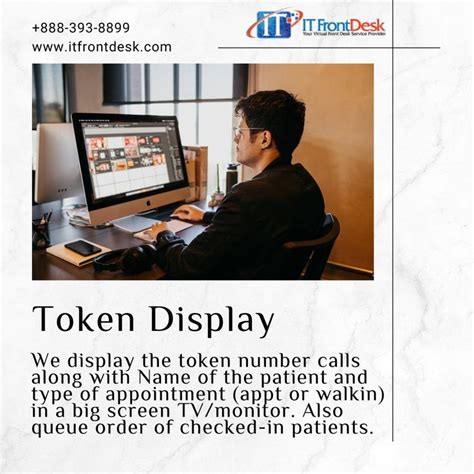 Efficient Token Display System For Healthcare Settings