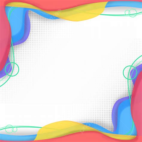 Fondo De Vector De Onda Abstracto Colorido PNG Dibujos Vistoso