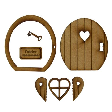 Wooden Door Narnia Door Three Dimensional Assembly Kit Door Craft