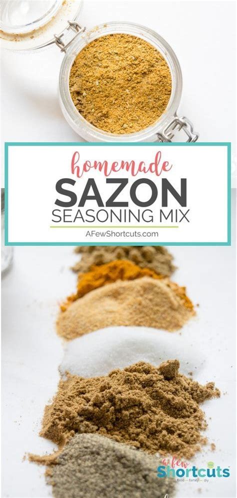 Skip The Packets And Make Your Own Homemade Sazon Seasoning Mix With