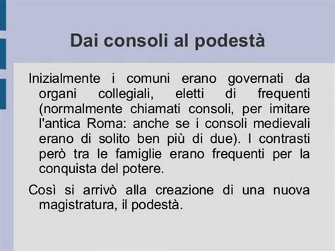 La Nascita Dei Comuni