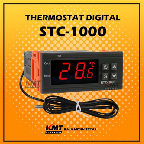 Thermostat Termostat Digital STC 1000 Mesin Tetas Telur Otomatis