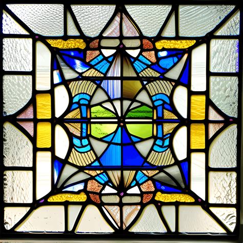 Stained Glass Window With Knight · Creative Fabrica