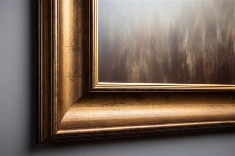 Premium Ai Image Framing Elegance The Sleek Beauty Of Thin Canvas Frames