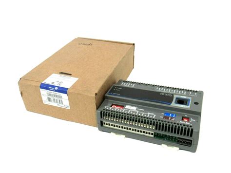 used johnson controls ms iom4710 0 i o module msiom47100 sb