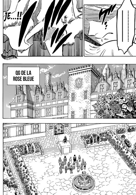 Scan Black Clover Chapitre 221 La Confession De La Rose Bleue Page