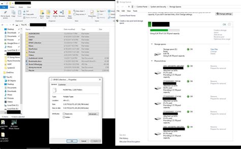 Windows Storage Spaces Inefficient Options • Rdatahoarder Rhtpc