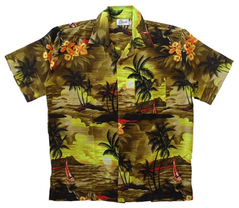 Hawaiian Shirt Mens Allover Print Beach Camp Party Aloha Beach Holiday