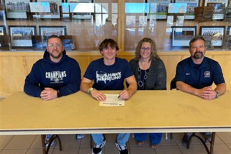 Codys Grayson Beaudrie Signs With Dickinson St For Wrestling