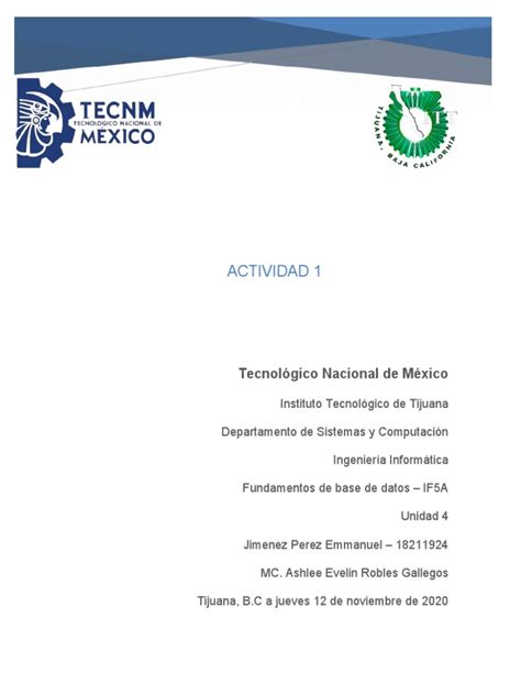 Forma Normal Boyce Codd Y Sus 12 Reglas Para El Diseño De Bases De