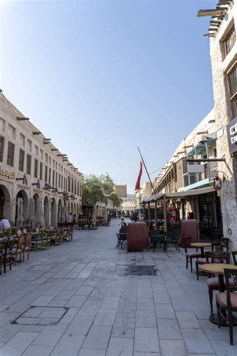 Souq Waqif Is One Of The Main Traditional Marketplace In Doha Qatar Editorial Photography