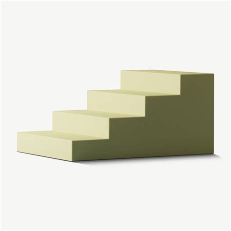 Green Stairs Podium D Product Premium PSD Rawpixel