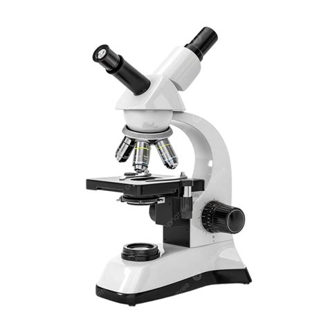 Modern Microscope Isolated Microscope Modern Microscope Laboratory