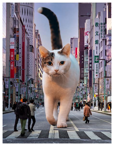 Giant Cat In City Ubicaciondepersonas Cdmx Gob Mx