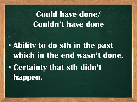 Perfect Modal Verbs Pptx