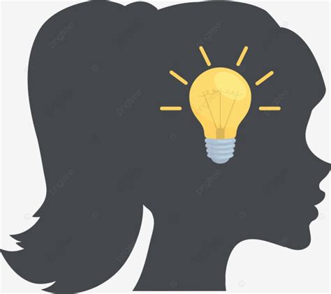 人腦與燈矢量剪影燈泡 向量 向量 輪廓 電燈泡向量圖案素材免費下載，png，eps和ai素材下載 Pngtree