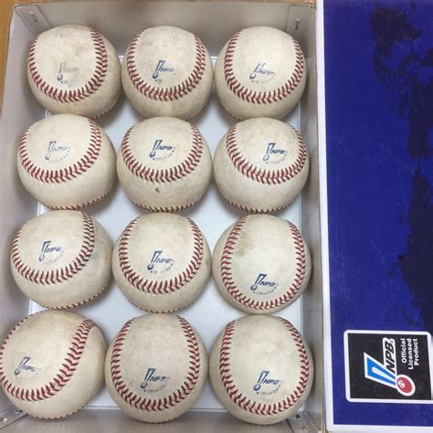 プロ野球 試合球 公式試合球 公式球 硬式ボール 野球ボール Npb 1ダース 12球 ロゴ入り硬式｜売買されたオークション情報