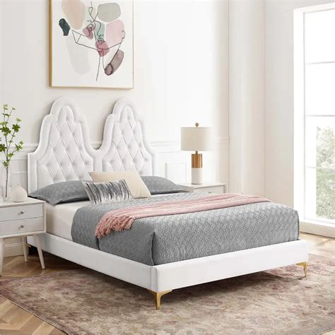 Mod 6937 Whi Modway Furniture Alexandria Bed