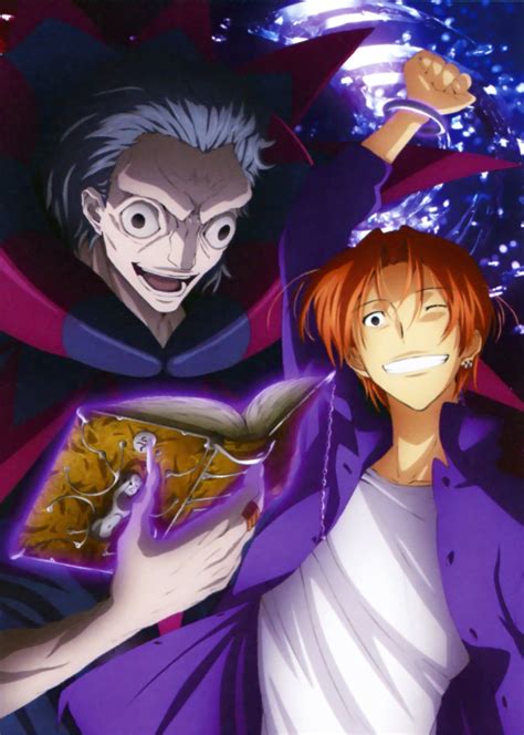 Ryunosuke And Caster Fate Zero Fate Fate Zero Characters